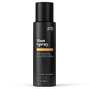 MILES DARCY Man Spray - Body & Ball Deodorant For Men - Protecting & Refreshing Against Odors, Itchiness, Skin Irritations, Chafing & Sweating