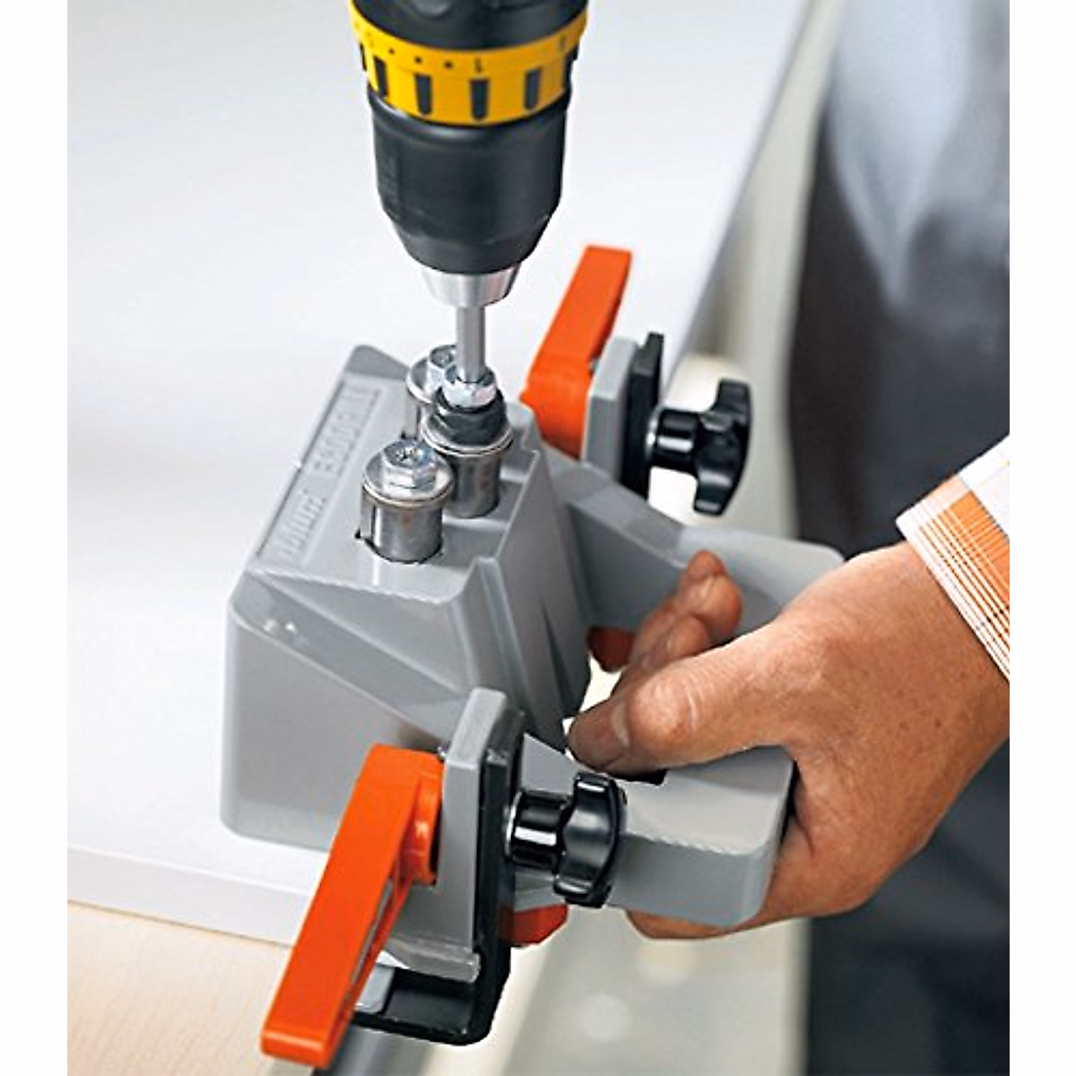 Blum M31.1000 Eco Drill Hinge Jig with Bit & Driver, Heavy Duty