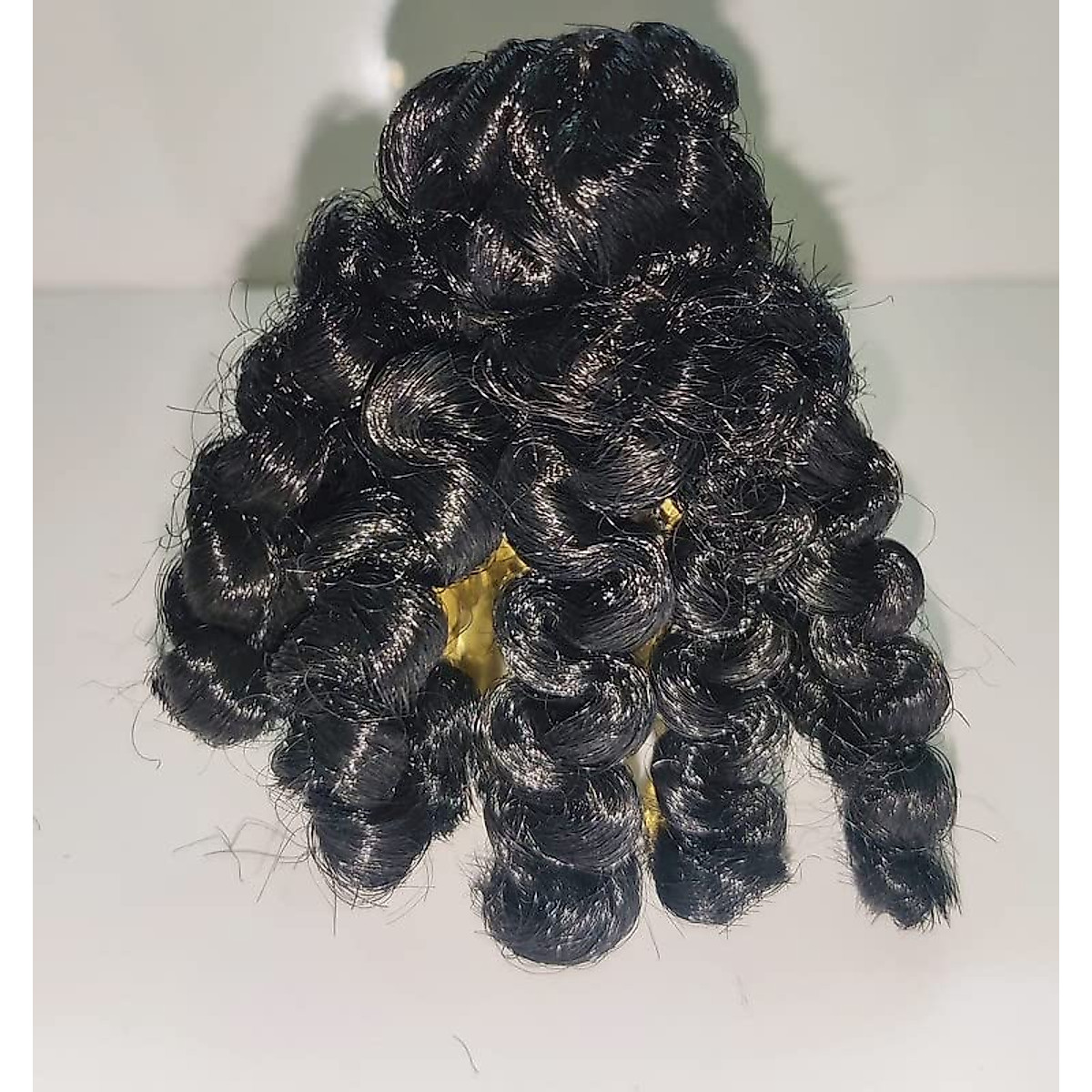 laddu Gopal Designer Culry Hairs/Radha Rani Hairs/Radha Rani Designer Hairs/Heavy Hairs / Size 3NO / RK_882