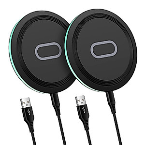 Google Pixel 7a 7Pro 6 Wireless Charger Pad Fast Charging Station for Google Pixel 8Pro/8/7/6/5/4/3,15W Certified Fast Wireless Charging Mat for iPhone 15 14 13 12,Samsung Galaxy S23/S22/S21/S24/S24+