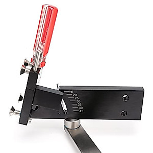 Sharpener Model Lawn Mower Blade Sharpener for Straight and Standard Lawn Mower Blades 15°-45° Adjustable (5005, Black)