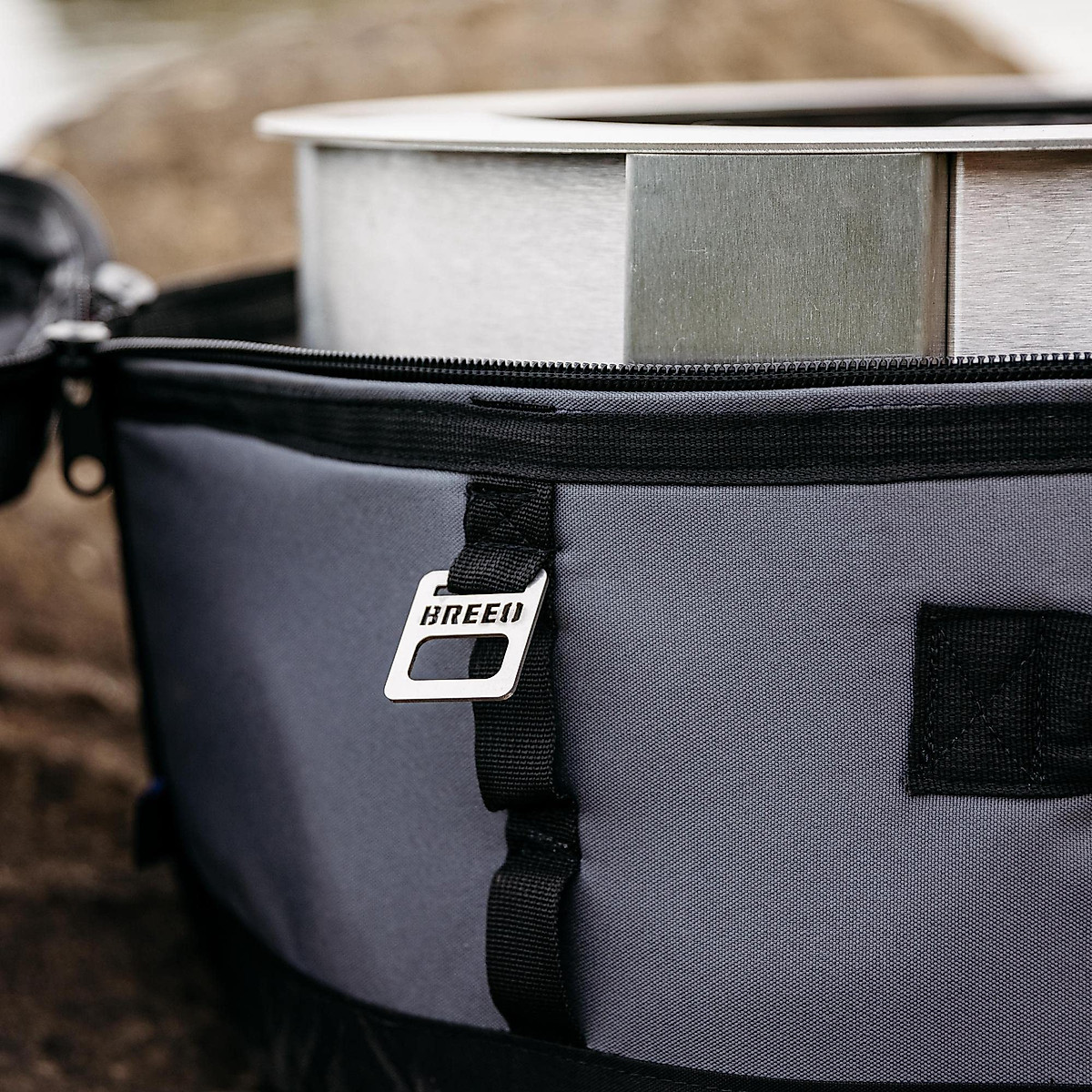 Y Series Transit Case | Breeo Fire Pit Cover For Carrying & Transporting | Bag For The Y Series Smokeless Fire Pit | USA Made