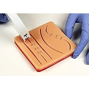 Medium 1-Layer Suture Pad with Practice Training Stapler