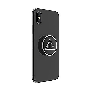 ​​​​PopSockets Phone Grip with Expanding Kickstand, PopSockets for Phone, Harry Potter- Enamel Deathly Hallows