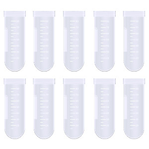 BIPEE Centrifuge Tubes100 ml Higher Quality Conical Test Tubes, Round-Bottomed centrifuge Tube， Test Tubes with caps, Plastic Container with Graduated and Write Marks (30pcs, 100ml)