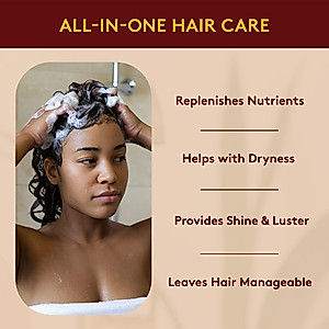 OKAY | African Black Soap Conditioner | For All Hair Types & Textures | Hydrate & Moisturize | With Shea, Olive, Coconut, Aloe Vera and Cocoa | Free of Parabens, Silicones, Sulfates | 12 oz