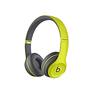 Beats by Dr. Dre Beats Solo 2 Headphones Bluetooth Wireless Headphone On Ear | Noise Cancelling | for iOS & Android - Black (Renewed)