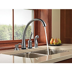 Delta Faucet Pilar Kitchen Soap Dispenser for Kitchen Sinks, Arctic Stainless RP50781AR