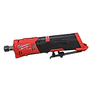 Milwaukee 2486-22 M12 FUEL 12V Straight DieGrinder Kit with (2) 2.0Ah Battery, Charger & Tool Bag
