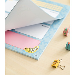 Grupo Erik Disney Stitch Tropical Weekly Planner A4 | Desk Calendar | Family Calendar | 54 Tear Off Pages | Organiser Planner | Weekly Planner Pad Tear Off | Stitch Disney Gifts