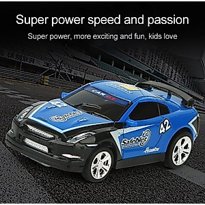 Mini RC 1:58 Scale Small Pocket Portable Micro Racing Car Can Miniature Coke Can Upgraded 2.4G Wireless Radio Remote Control for Multi-Users (Qty. 1 = 1 Can) (Random-Color)