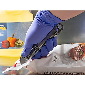 OLFA Self Retracting Safety Utility Knife (SK-14) - Multi-Purpose Stainless Steel Semi-Auto Box Cutter w/ Self Retractable Blade, Replacement Blades: OLFA SKB-2, SKB-2S, RSKB, & HOB Safety Blades