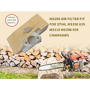 MS310 MS290 Air Filter Replacement Part Fits for Stihl MS290 029 MS310 MS390 039 Chainsaws Replace 1127 120 1621