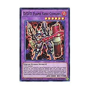 Yu-Gi-Oh English CT1.3.-EN005. D / D / D Flame King Genghis DDD Fire King Temujin (Suparea) Limited Edition by Konami