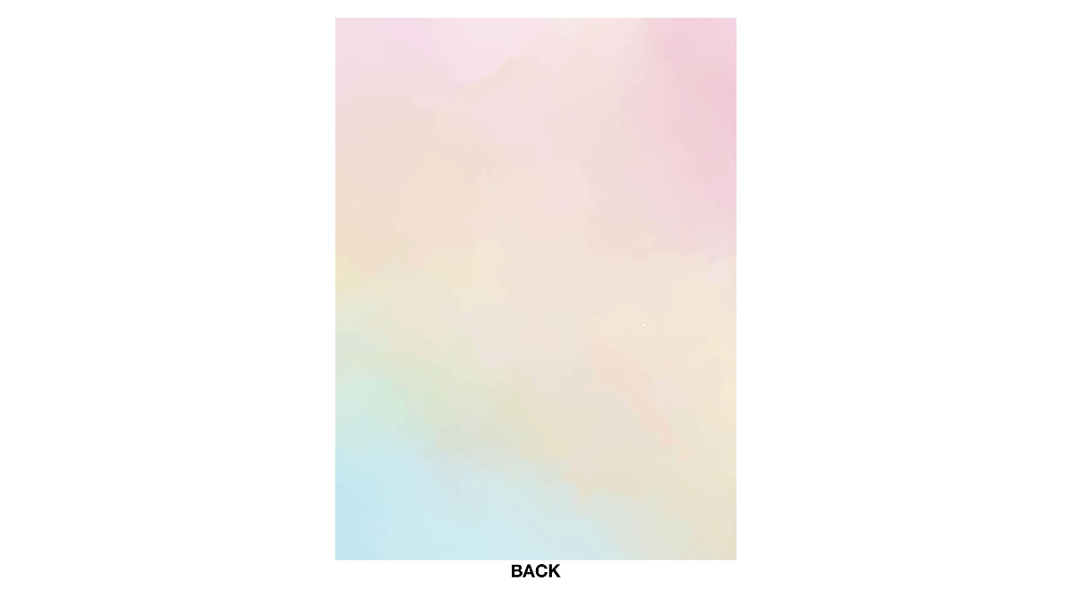True Colors Stationery Set - 30 Lined Sheets & Envelopes