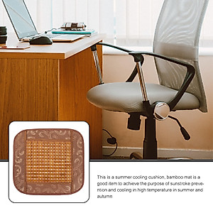 OSALADI Seat Cushion Summer Car Seat Cushion Cooling Chair Seat Pad Breathable Anti-Slip Seat Cover Cushion for Auto Supplies Office Chair Home Sofa Pads