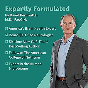 Garden of Life Dr Formulated Calm Daily 3-in-1 Complete Probiotics, Prebiotics & Postbiotics with Ashwagandha - PRE + PRO + POSTBIOTIC Supplement for Immune, Digestive & Mood Support - 30 Day Supply