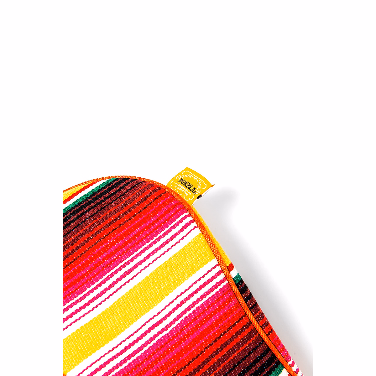 Puebla Serape Driver Cover - Yellow