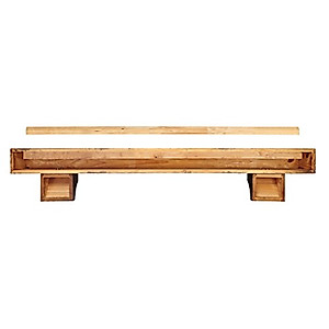Pearl Mantels 412-60-50 Shenandoah Pine 60-Inch Fireplace Mantel Shelf, Rustic Medium