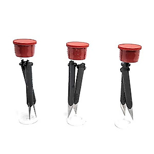 Excel Blades #65 Pen Knife Replacement Blades, Compatible with K47 Executive Retractable Hobby Knife, Set of 6 Blades for Craft Knife, Made in the USA, Cutting, Scoring, Trimming and More