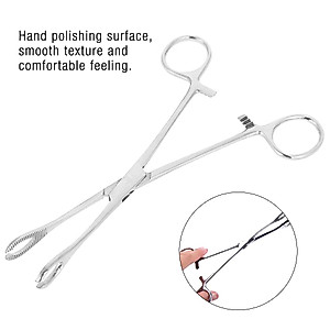 Tongue Piercing Clamp,disposable clamps, Tongue Septum Sponge Forceps pince piercing septum Clamp Body Piercing Pliers Tool Professional Ear Lip Navel Nose