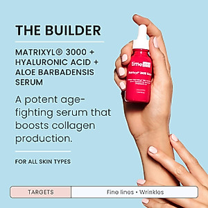 Timeless Skin Care Matrixyl 3000 Serum - Personal Care Face Serum Supports Hydration - Matrixyl Serum with Hyaluronic Acid - Fragrance-Free Serum for Skin Care - 1 oz