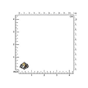 Silvershake Citrine Smoky Quartz and White Topaz 925 Sterling Silver Vintage Style Leaf Ring Size 10