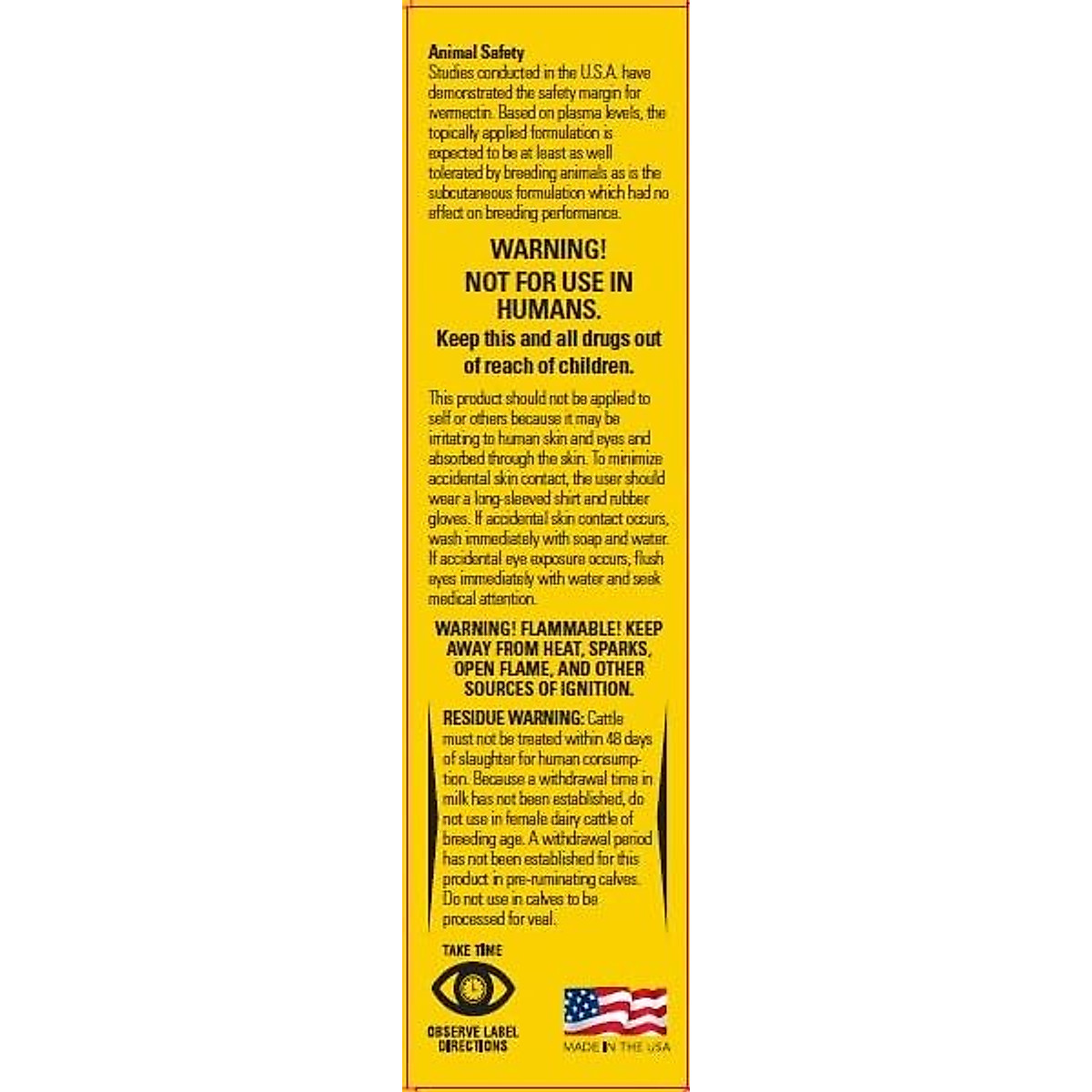 PetWealth Bundle containing Durvet Ivermectin Pour-On Dewormer for Cattle (250 mL) 2Pack and PetWealth Drench Chart