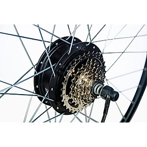 52v 1500w 37/60 mph 3.5kg Water Proof Easy Connect ebike kit 26"