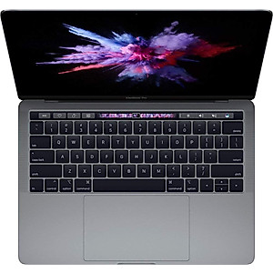 Mid 2019 Apple MacBook Pro Touch Bar with1.7 GHz Intel Core i7 Quad-Core (13.3 inch, 8GB RAM, 256GB SSD) Space Grey (Renewed)