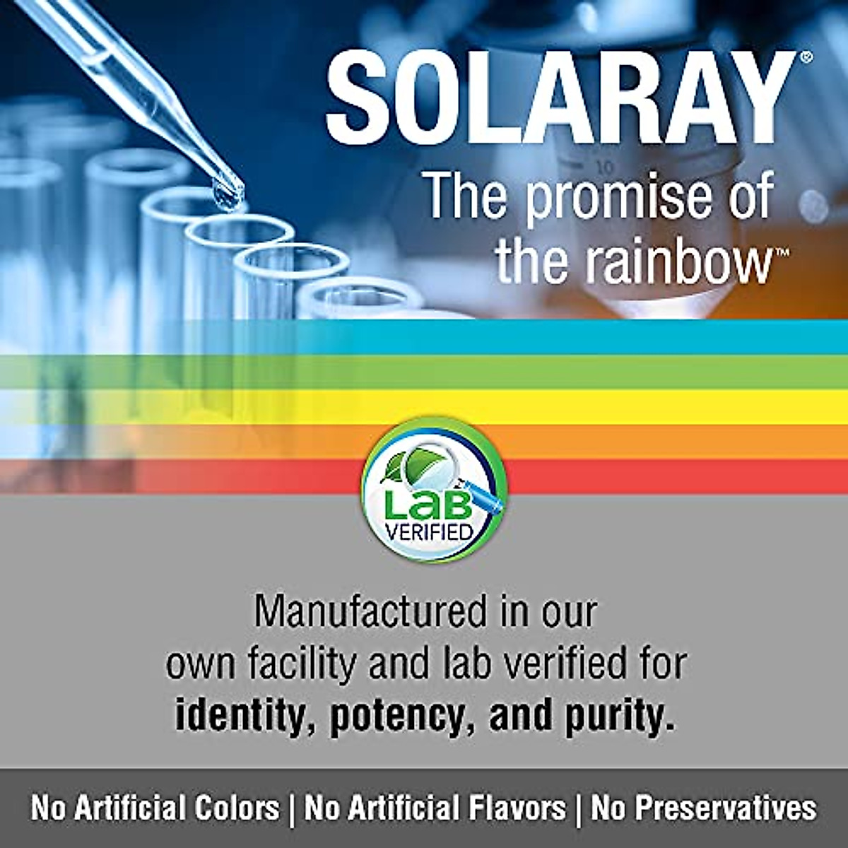 SOLARAY L-Lysine 500mg | Amino Acid | Healthy Cognitive, Immune System & GI Function, Bones, Joints & Skin Support | 120 VegCaps