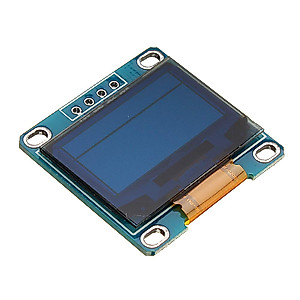 CoCocina 0.96 Inch 4Pin Blue Yellow Iic I2C OLED Display Module Geekcreit for Arduino - Products That Work with Official Arduino Boards