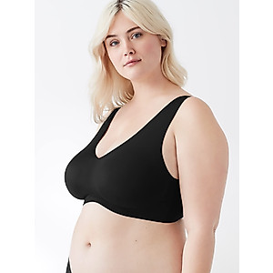 True & Co Body Lift V Neck Bra Black