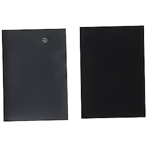 Ultra Pro 60ct Pro-Matte Black Small Deck Protectors, black, small