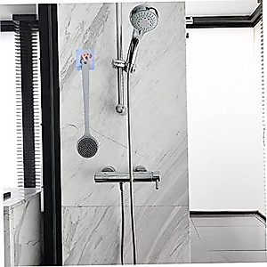 FOMIYES 3pcs Long Double Massage or Wash Men Hook Convenient Dry with Exfoliating Grey Brushing Portable Shower Household Bathing Cleaning Dual-Sided Back Greasy Soft Skin Body