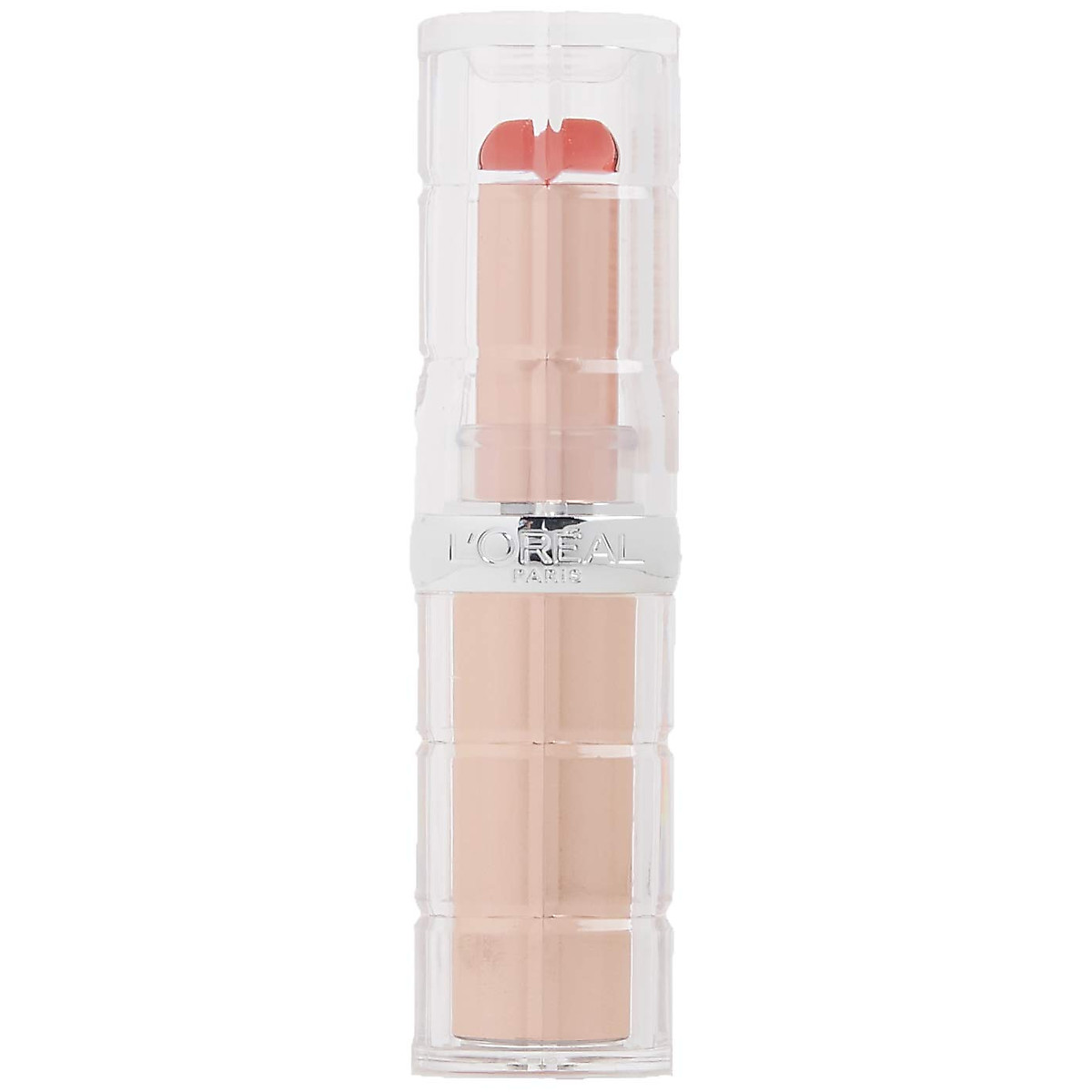 L'Oreal Paris Makeup Colour Riche Plump and Shine Lipstick, for Glossy, Radiant, Visibly Fuller Lips with an All-Day Moisturized Feel, Watermelon Plump, 0.1 oz.