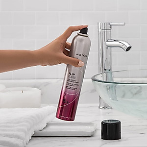 Joico Flip Turn Volumizing Finishing Spray | For Most Hair Types | Humidity Protection | Hold Level 10+ | Protect Against Pollution & Harmful UV | Paraben & Sulfate Free | 72 Hour Hold | 300mL