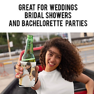 VictoryStore Custom Can Coolers with Custom Text - 12 Pack, 16 oz Capacity, Multicolor, Polyester and Foam Material