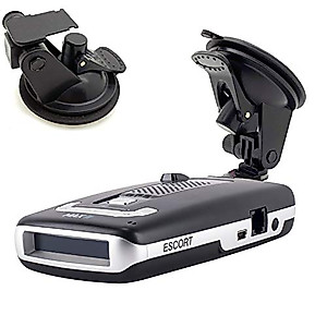 ChargerCity Super Suction Windshield Suction Cup Mount for Escort MAX / MAX 2 / Older Max360 Radar Detector from 2015-2019 w/Slide in Plate Slot only (NOT for Radar That use Magnetic Cradle)