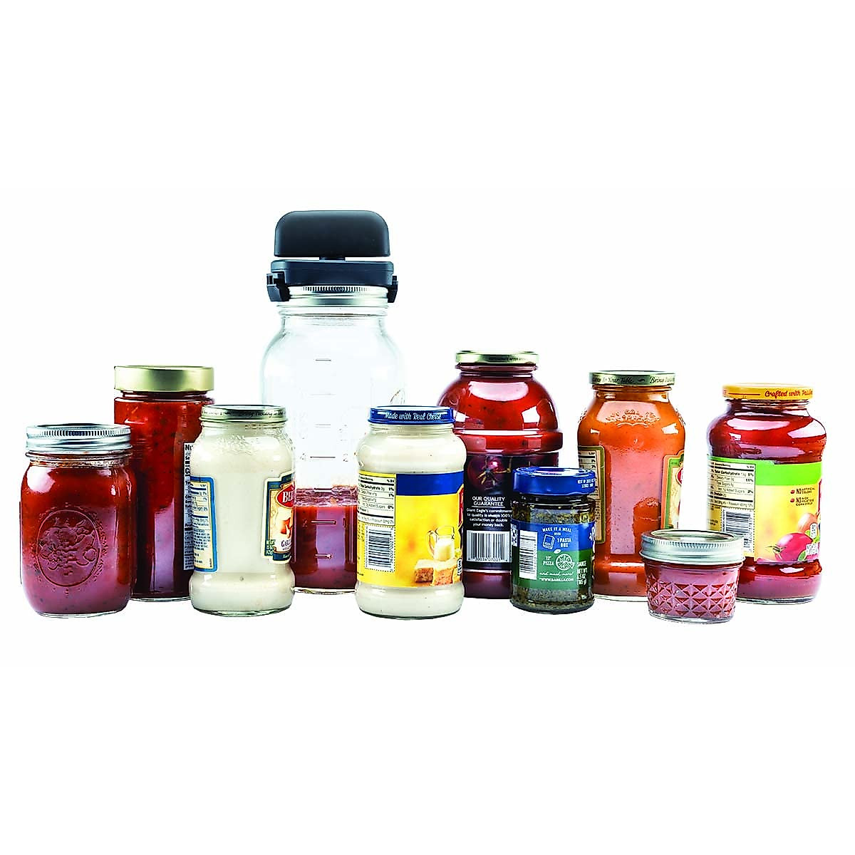 Jokari Easy Grip Adjustable Jar Opener to Open Jars with Lids of Virtually Any Size. Perfect Kitchen Gadget Accessory So Anyone With Arthritis, Weak Grip Strength or Sore Hands Can Twist Tops Easily