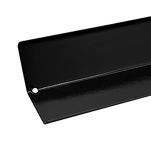 Yiming Grill Heat Plate Shields for Brinkmann 810-3660-S, 810-2512-S, 810-8411-5, 810-2511-S Grill Replacement Parts, 15 3/8" Porcelain Steel Gas Grill Heat Tent Flame Tamer for Uniflame, Aussie.