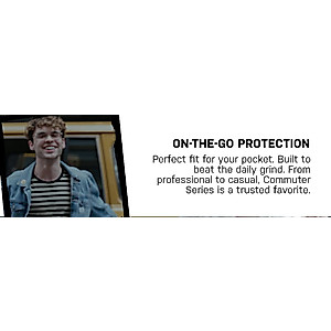 OtterBox Commuter Series Case for Motorola One 5G (ONLY) Non-Retail Packaging - Black