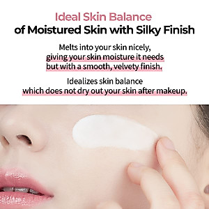 numbuzin No.3 Velvet Beauty Cream | Hydration, Textured Skin, Poreless, Smooth Skin, Makeup Prep, Primer, Niacinamide | Korean Skincare | 2.02 fl. oz.