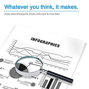 7Magic Compatible Toner-Cartridge Replacement for Brother TN760 TN730 TN-760 TN-730 for DCP-L2550DW HL-L2350DW HL-L2370DW HL-L2370DWXL HL-L2370DW HL-L2390DW HL-L2395DW MFC-L2710DW (Black)
