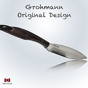 Original Design #RS1 - 8 1/2" High Carbon Stainless Steel Blade with Rosewood Handle