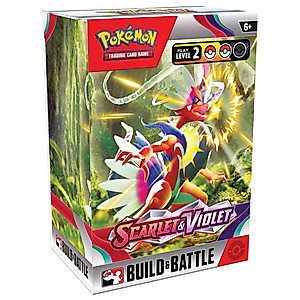 POKEMON TCG: SCARLET and VIOLET BUILD and BATTLE BOX (4 Packs & Promos)