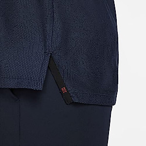 Nike Dri-FIT ADV Tiger Woods Men's Golf Polo (as1, Alpha, m, Regular, Regular, Thunder Blue/Obsidian/White)