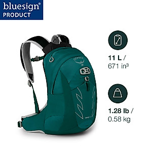 Osprey Tempest Jr Girl's Hiking Backpack Jasper Green, One Size