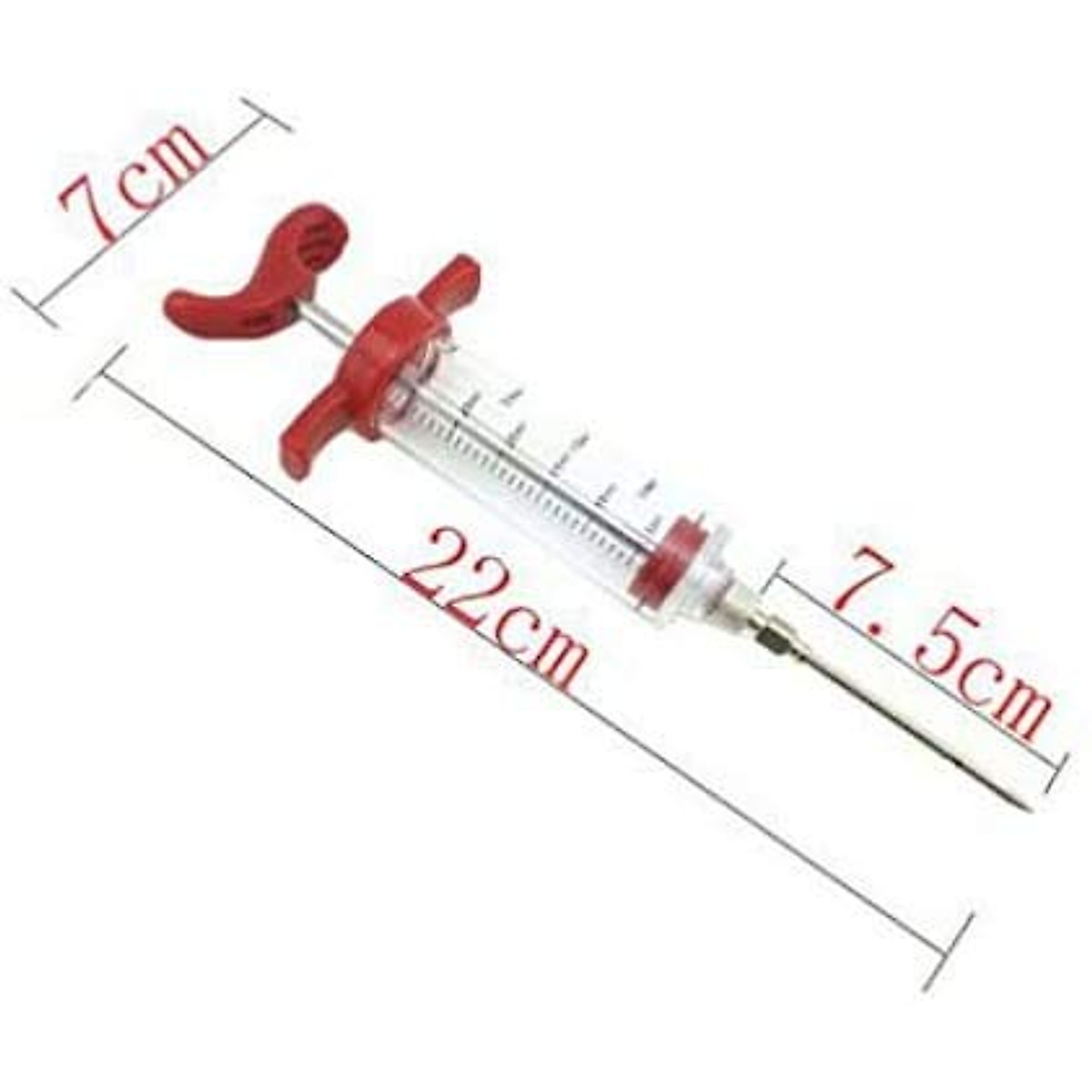 SFASTER Turkey Injector Syringe, Meat Injector Syringe, Flavor Needle Turkey Pork BBQ Steak Meat sauces Syringes marinades Kitchen Accessories, Meat Injector