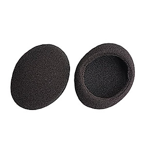 3 Pair Replacement Ear Pads Repair Parts for use with Panasonic Technics Technics RP-HT21 RP-HT41 RP-HT010 RP-HT030 Headphones Earmuffs (Sponge Ear Pads)
